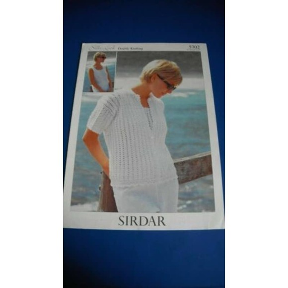 Sirdar | Art | New Sirdar 572 Silky Look Ladies Twinset Sweater Double ...